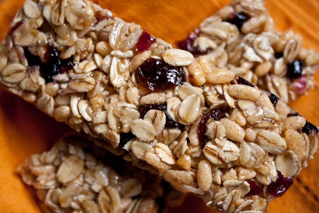 Chewy Cherry Almond Granola Bars Andie Mitchell
